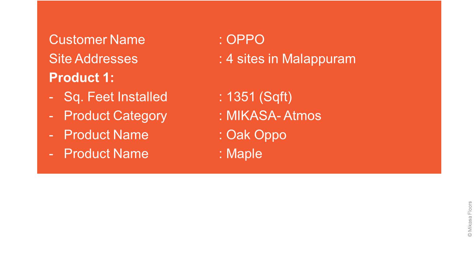 OPPO - Greenlam Project Gallery