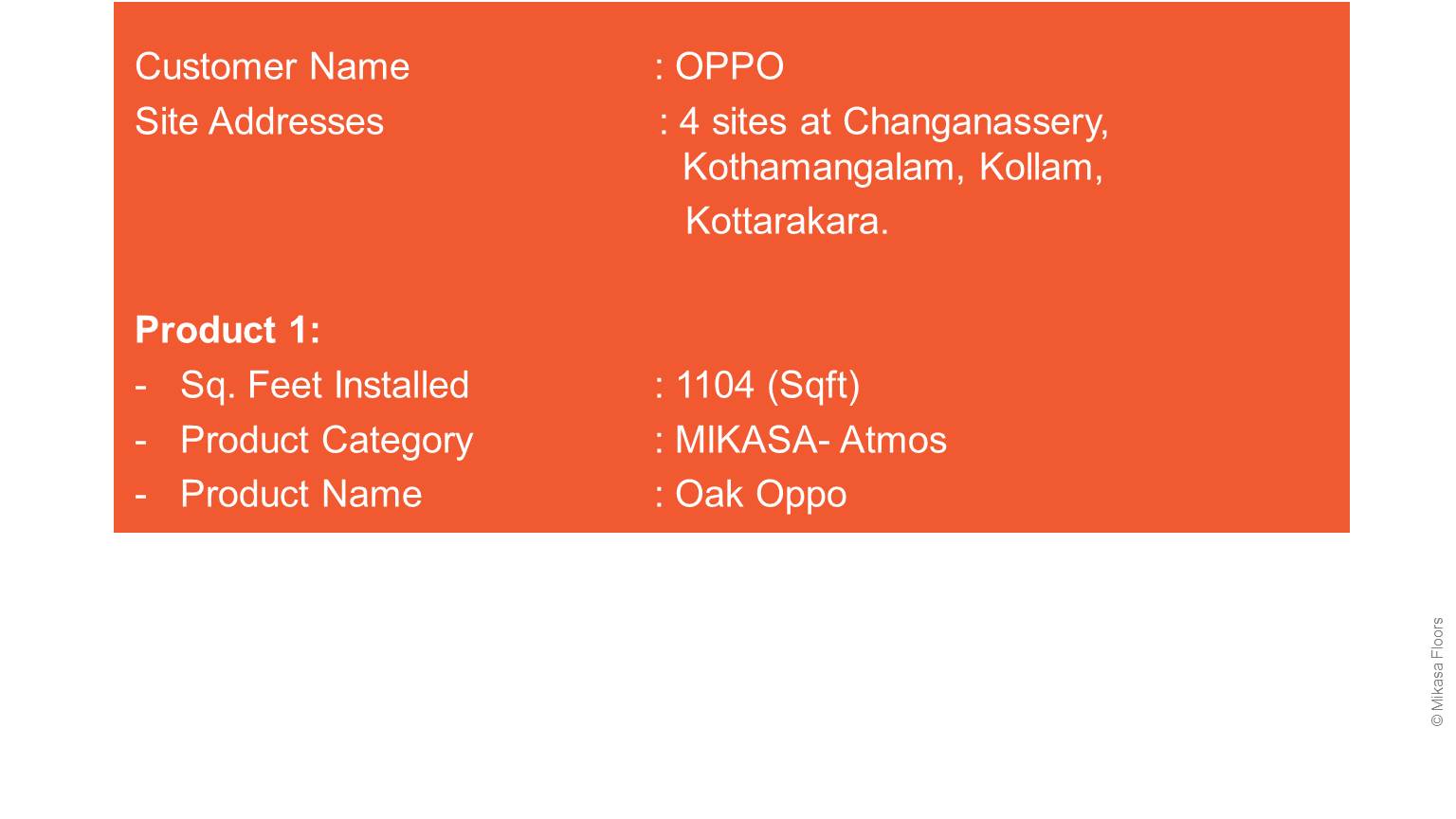 OPPO - Greenlam Project Gallery